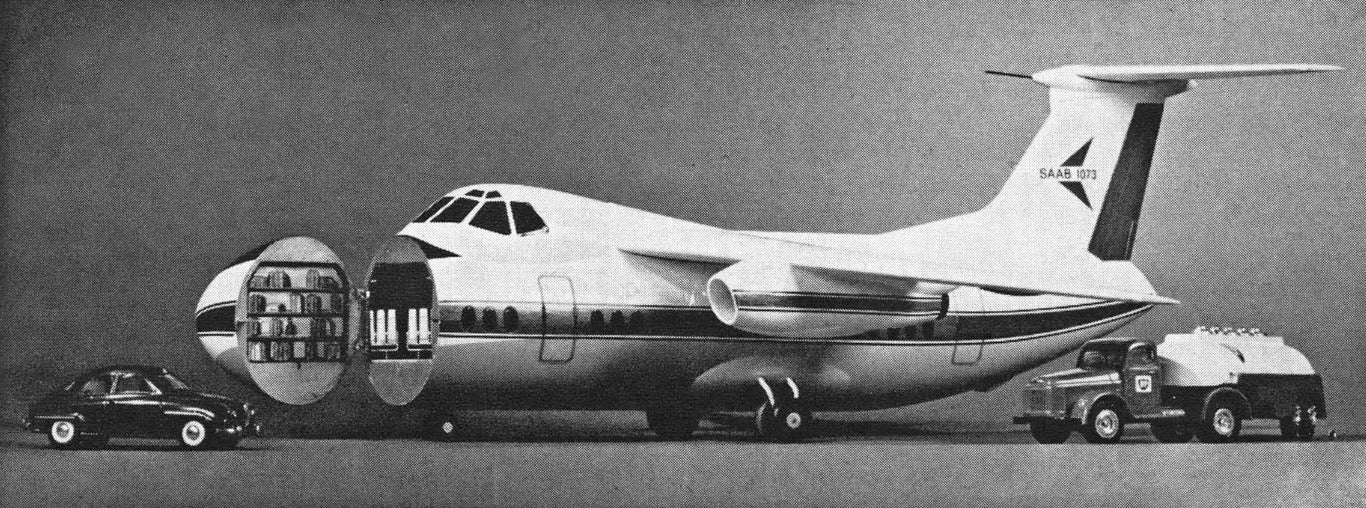 Saab 1073: The Little Jet That Could Have Revolutionized Passenger Boarding